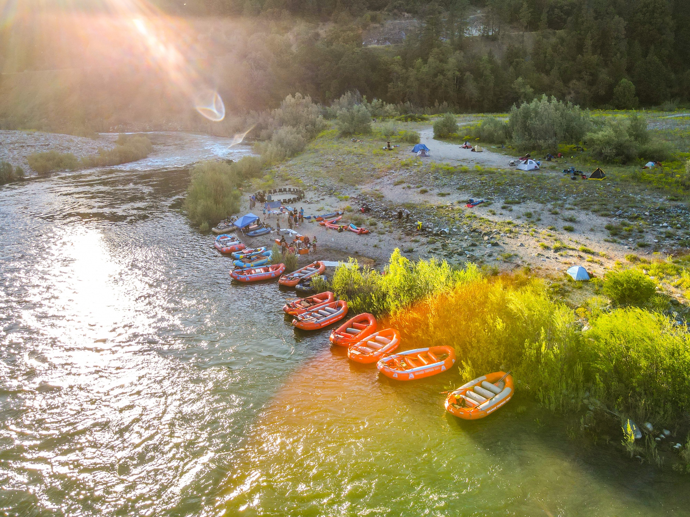 Klamath River Rafting Whitewater Trip - Orange Torpedo