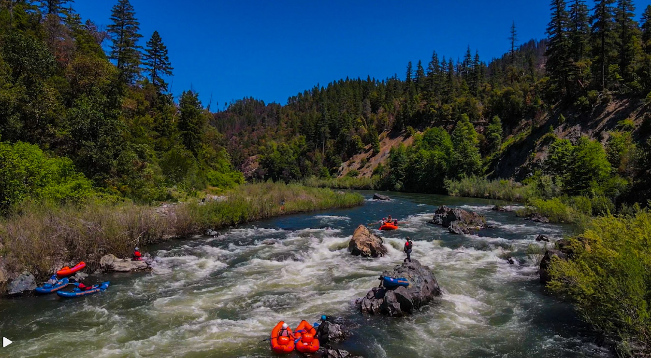 Klamath River Rafting Whitewater Trip - Orange Torpedo