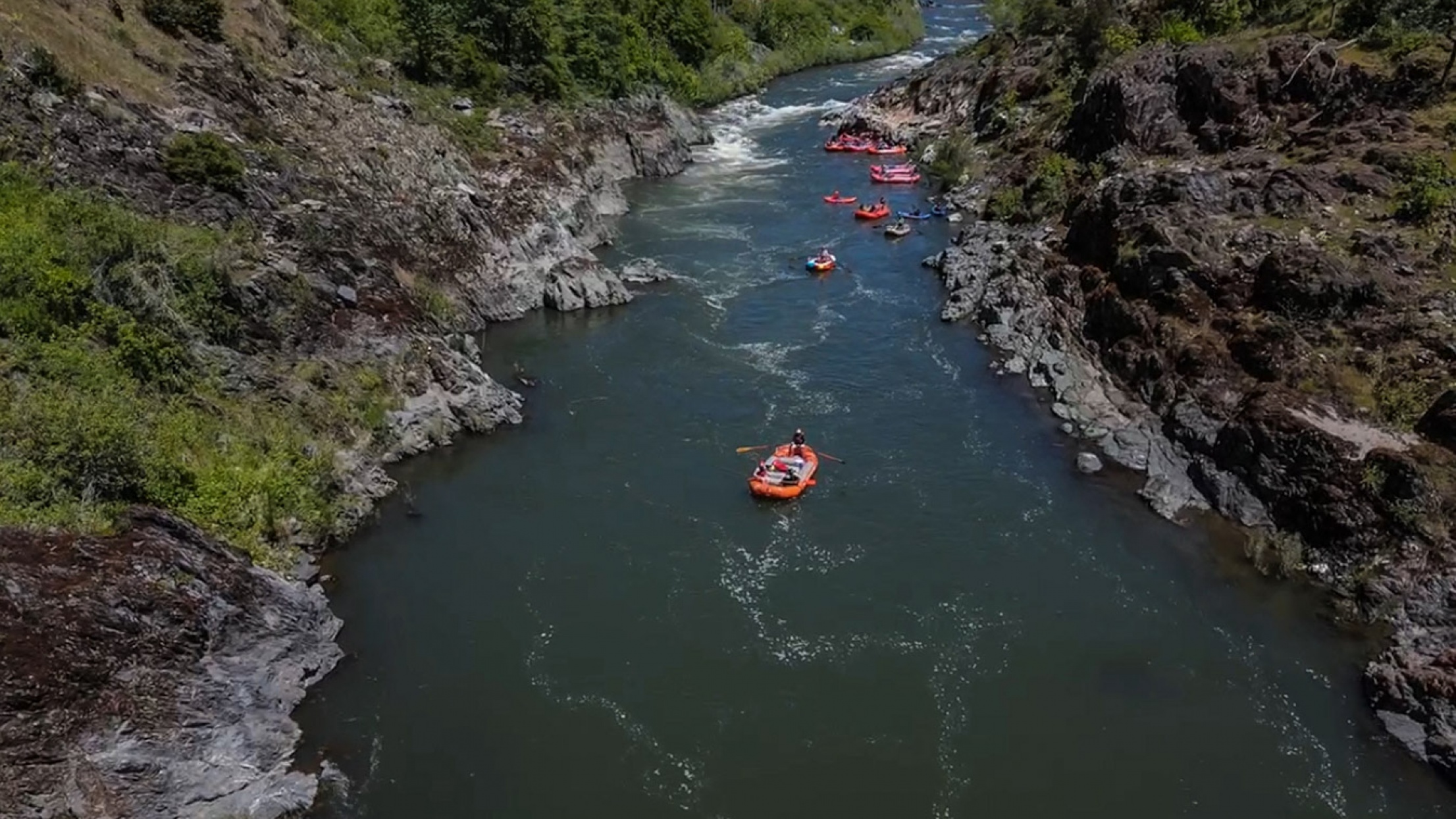 Klamath River Rafting Whitewater Trip - Orange Torpedo