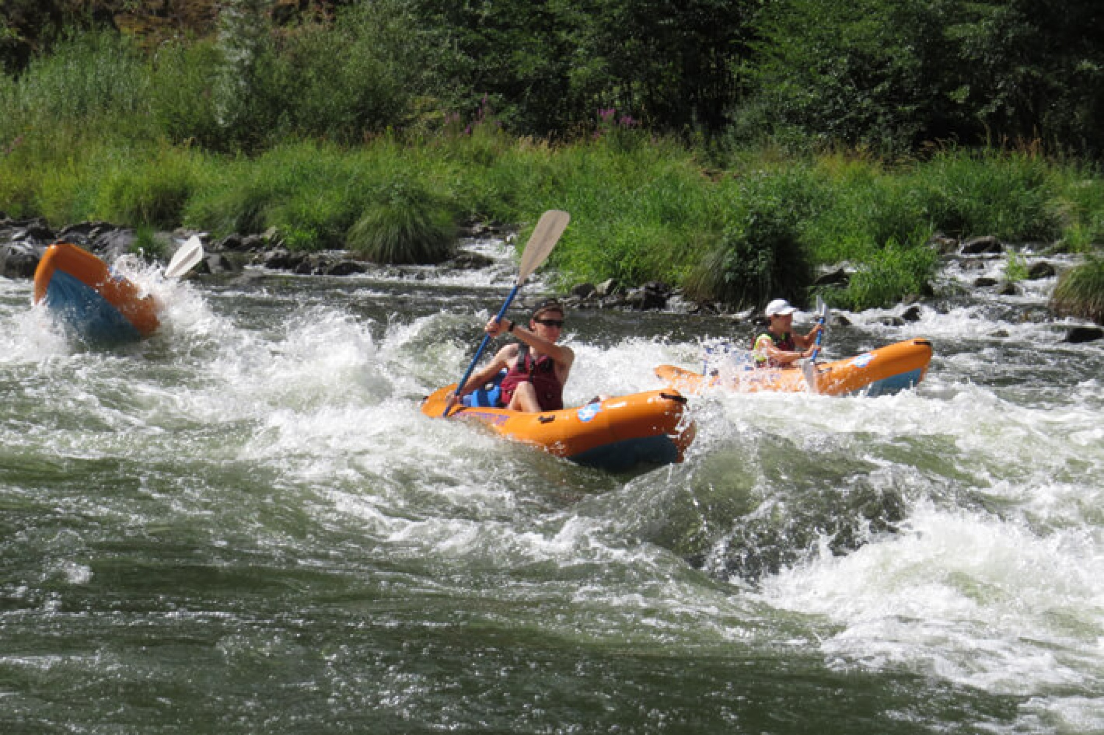 Raft and Kayak the Rogue River in one day | Orange Torpedo