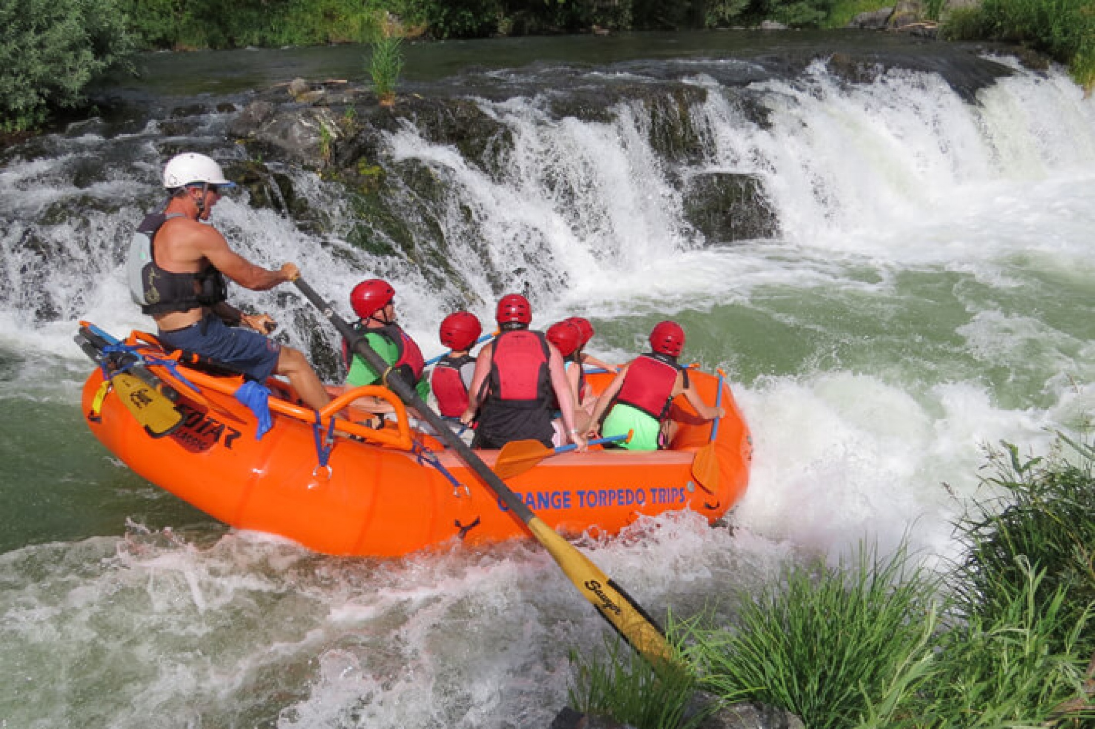 Rogue River Whitewater Raft Trip Half-Day at Nugget Falls
